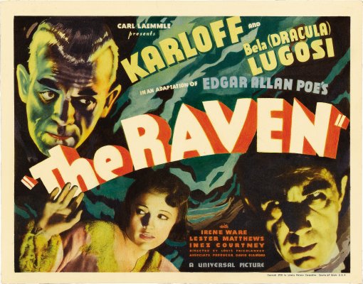 THE RAVEN Karloff! Lugosi! Reviews! - MOVIES and MANIA
