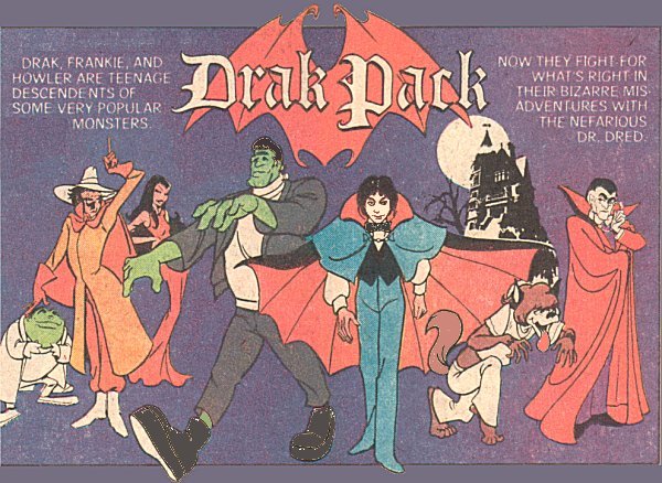 DRAK PACK (1980 - 1982) Animated TV series - MOVIES & MANIA