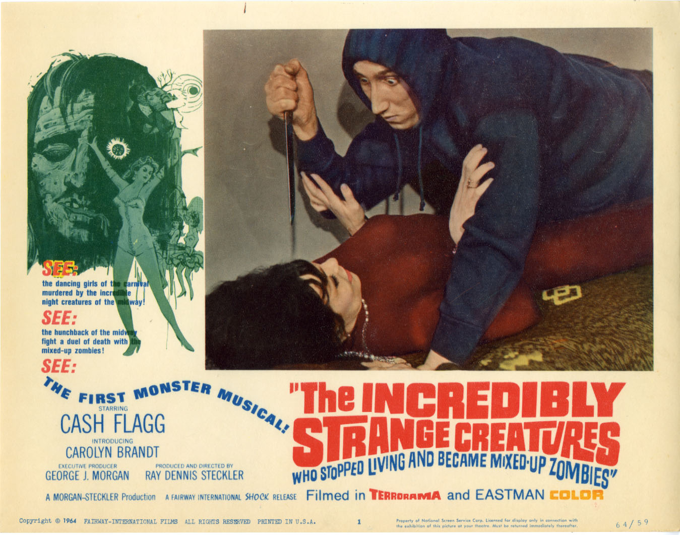 THE INCREDIBLY STRANGE CREATURES WHO STOPPED LIVING AND BECAME MIXED-UP ZOMBIES (1964) Reviews ...