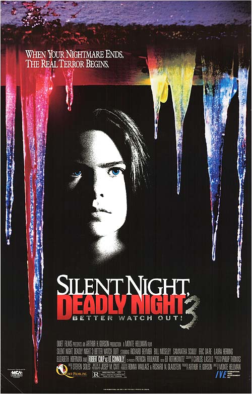SILENT NIGHT, DEADLY NIGHT III 1985 horror film reviews MOVIES & MANIA
