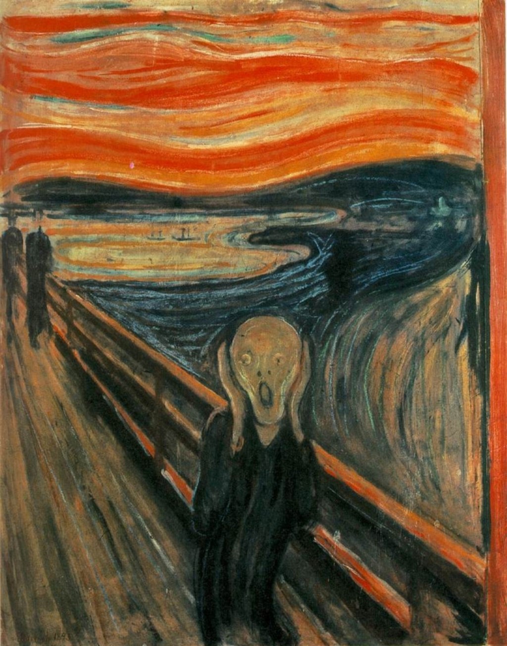 The Scream - painting by Edvard Munch - MOVIES & MANIA