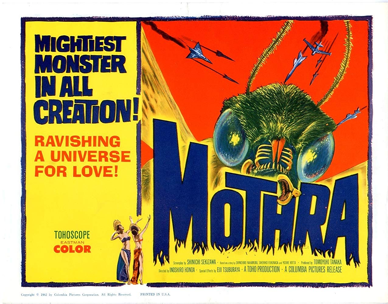 MOTHRA Reviews of kaiju classic - MOVIES & MANIA