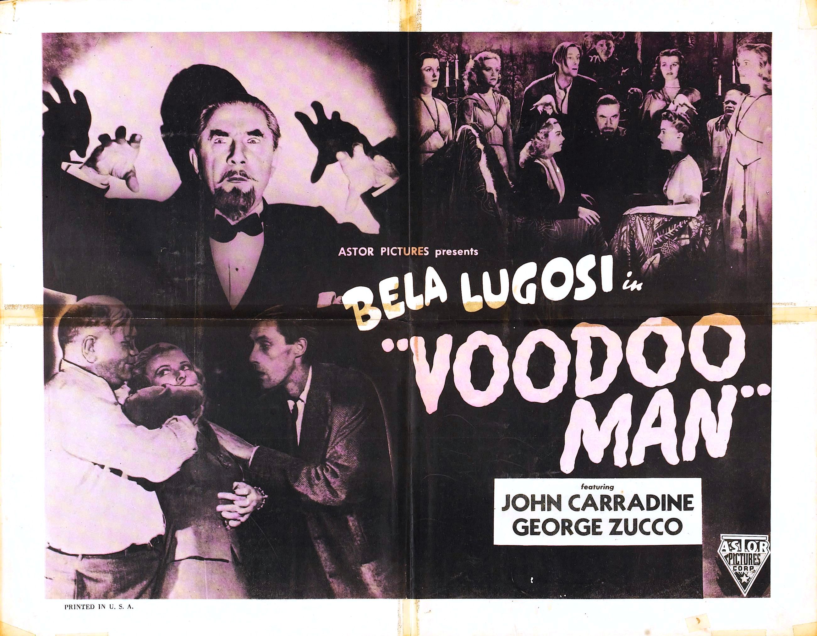 VOODOO MAN Bela Lugosi! John Carradine! George Zucco! Reviews - MOVIES ...