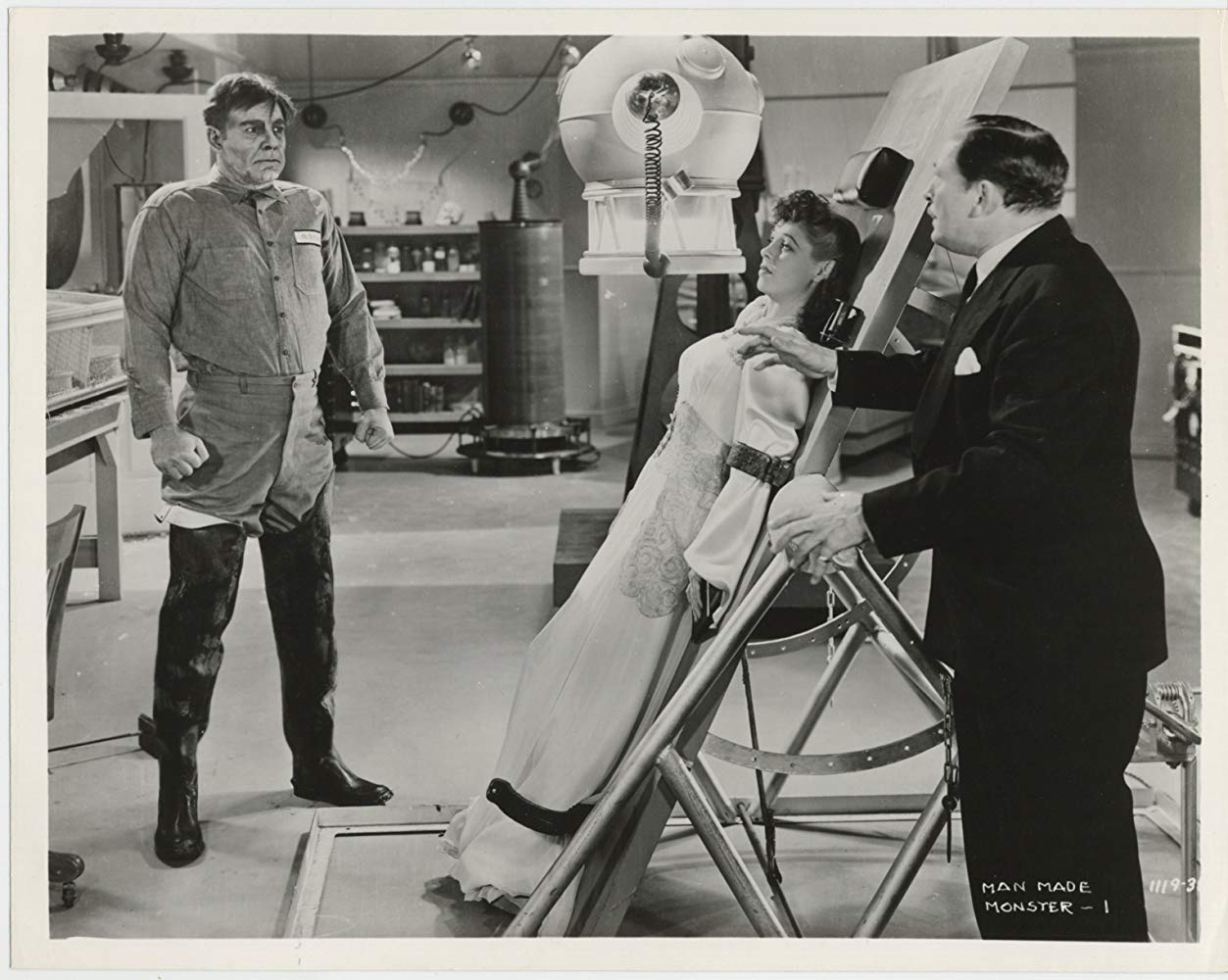 MAN MADE MONSTER Reviews of Lionel Atwill, Lon Chaney Jr horror ...