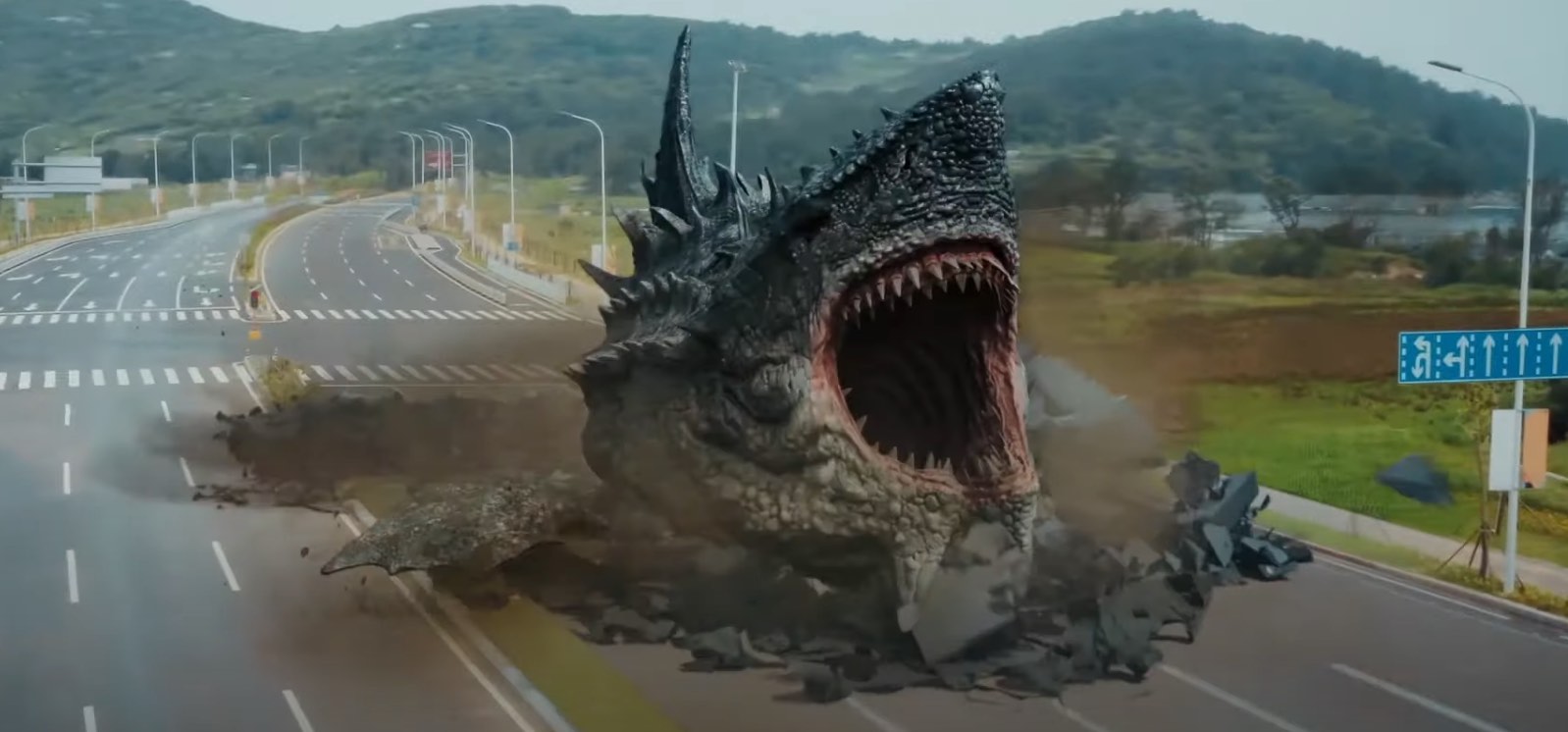 LAND SHARK (2020) Reviews of Chinese monster movie - free to watch ...