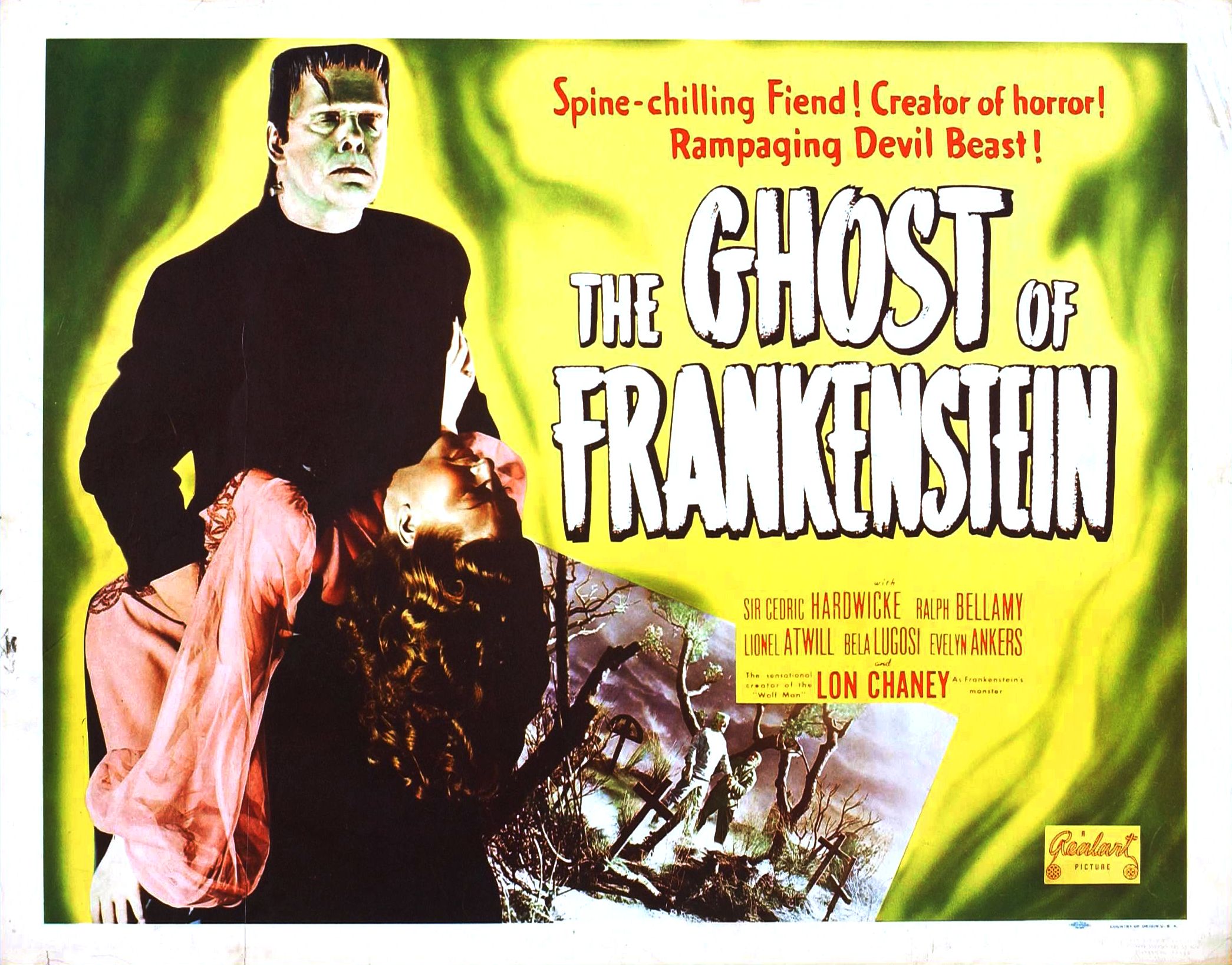 THE GHOST OF FRANKENSTEIN Reviews and rating - MOVIES & MANIA