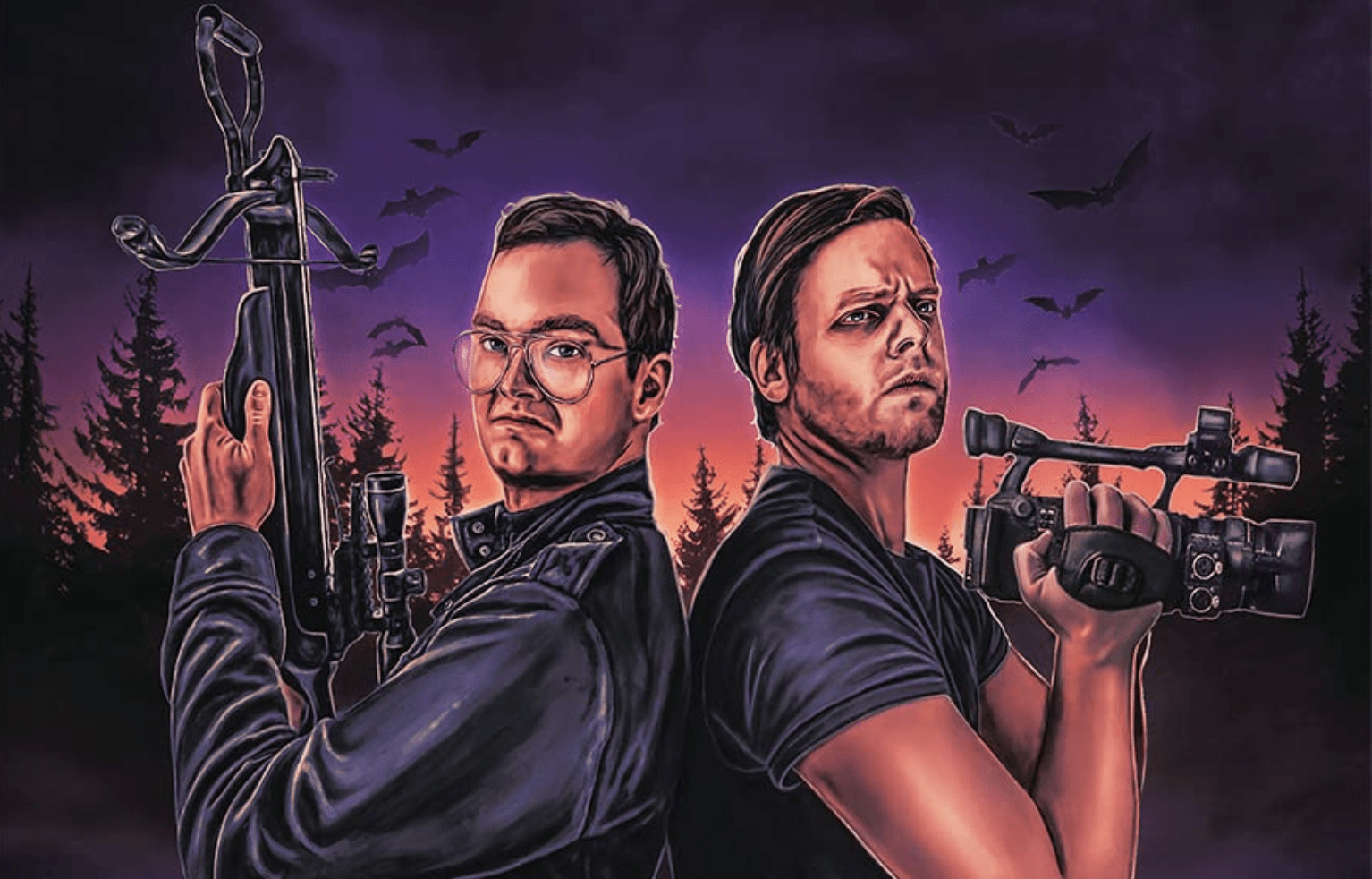 STAKEOUT (2020) Preview of vampire comedy - MOVIES and MANIA