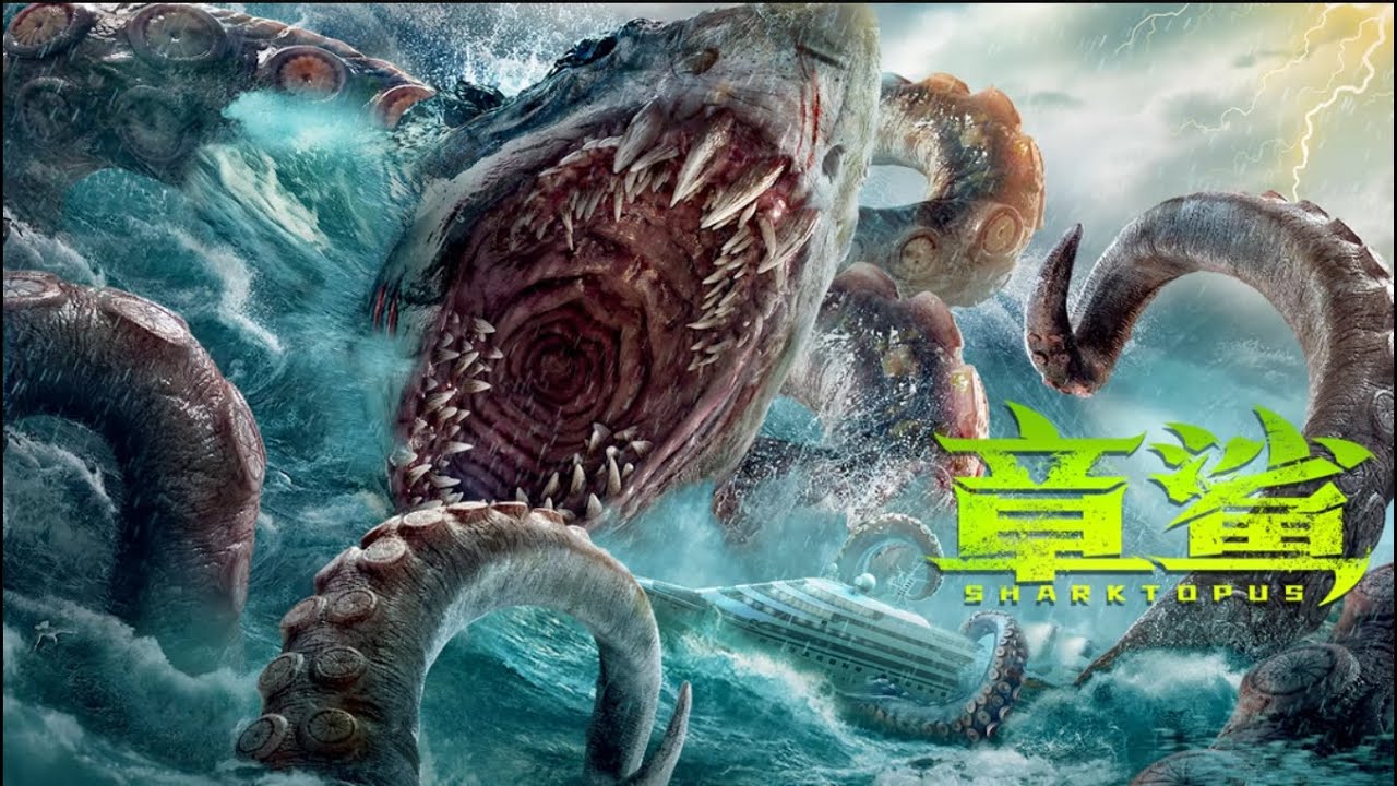 SHARKTOPUS Reviews of Chinese remake plus trailer, kill count video and ...