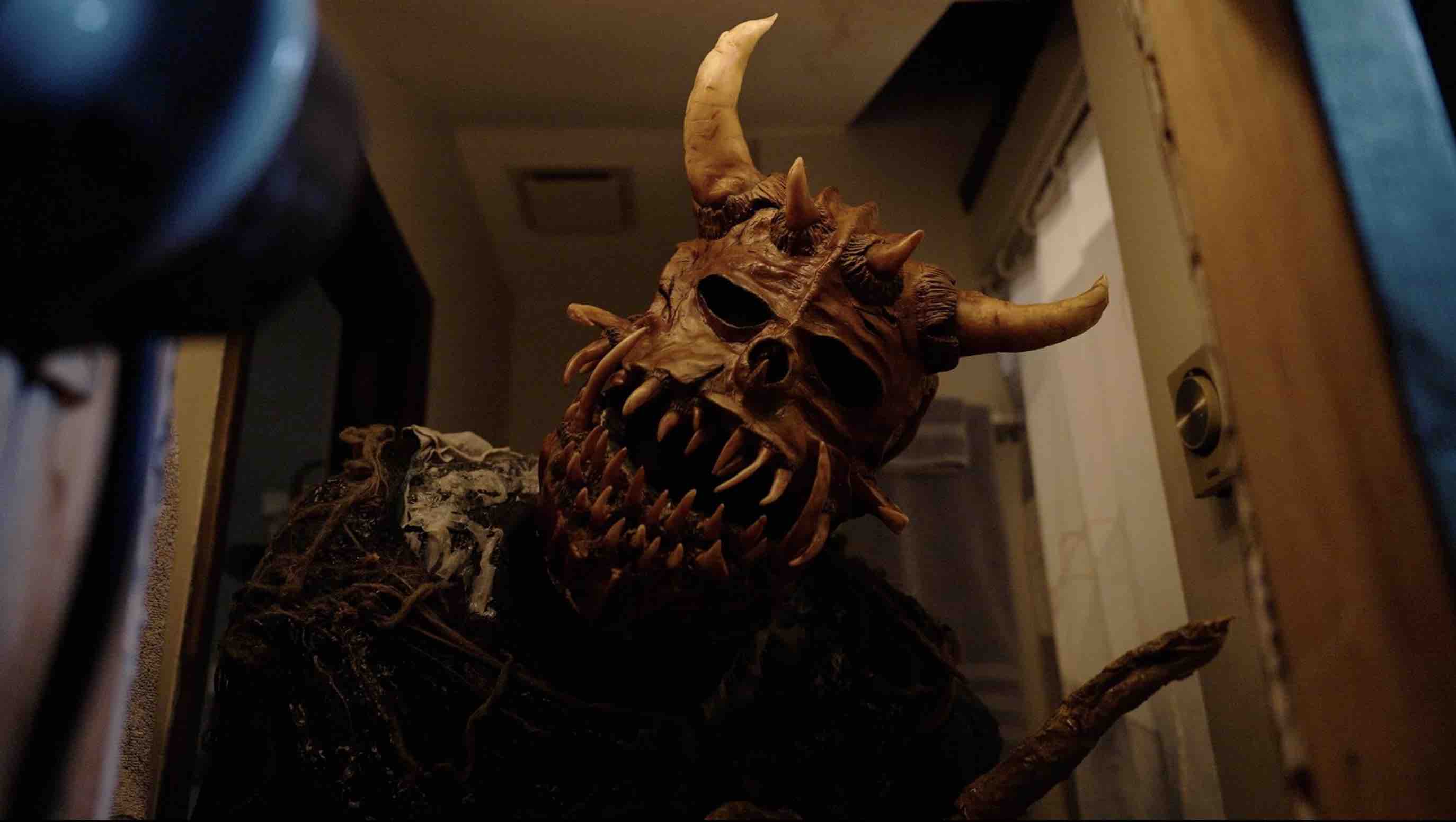 DEMON BEHIND THE GLASS 2023 horror film reviews trailer MOVIES & MANIA