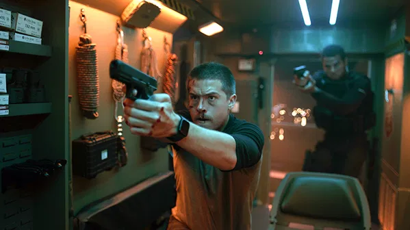 AFTERMATH aka THE BRIDGE Dylan Sprouse, Mason Gooding action thriller ...